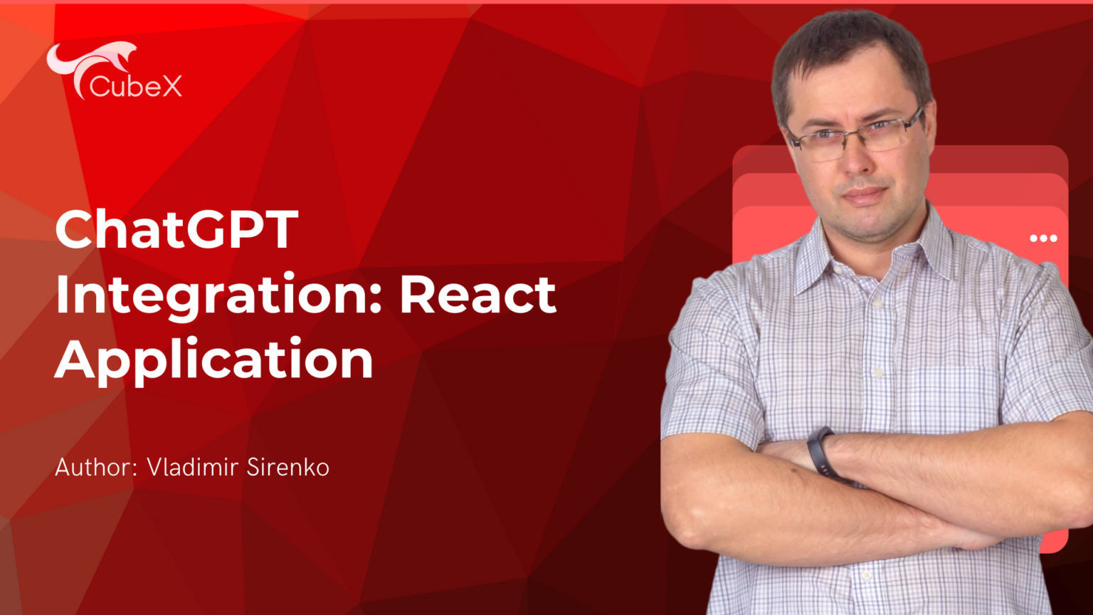 ChatGPT Integration: React Application - Cubex